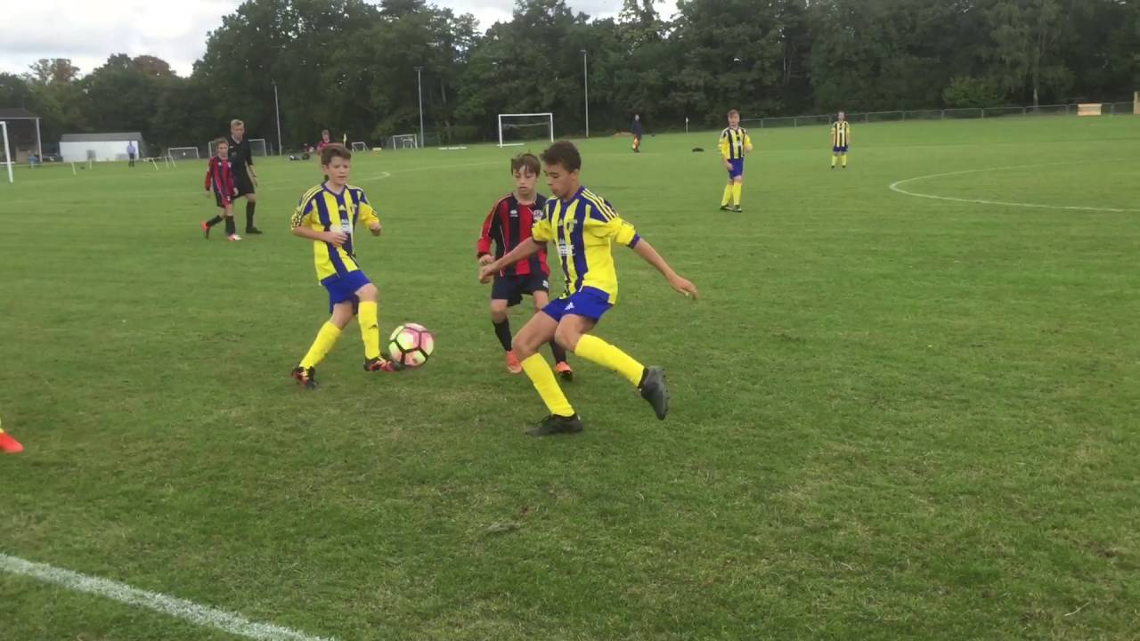 Manorcroft FC u13's v Kew Park Rangers with Chris Beale - YouTube