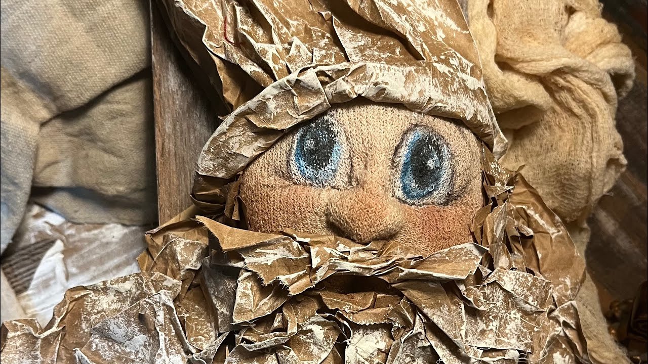 DIY Santa - Soft sculpt face and paper bags BY: Magnolia Grace Cottage ...