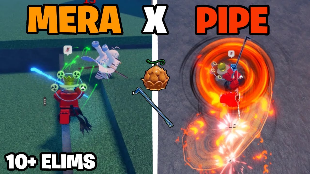 [GPO] Mera and Pipe is THE BEST Combo For Battle Royale! - YouTube