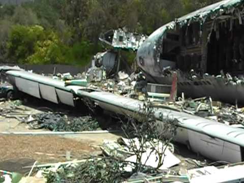 747 Jumbo Jet Crash Set for War of the Worlds (Clip 1) - YouTube