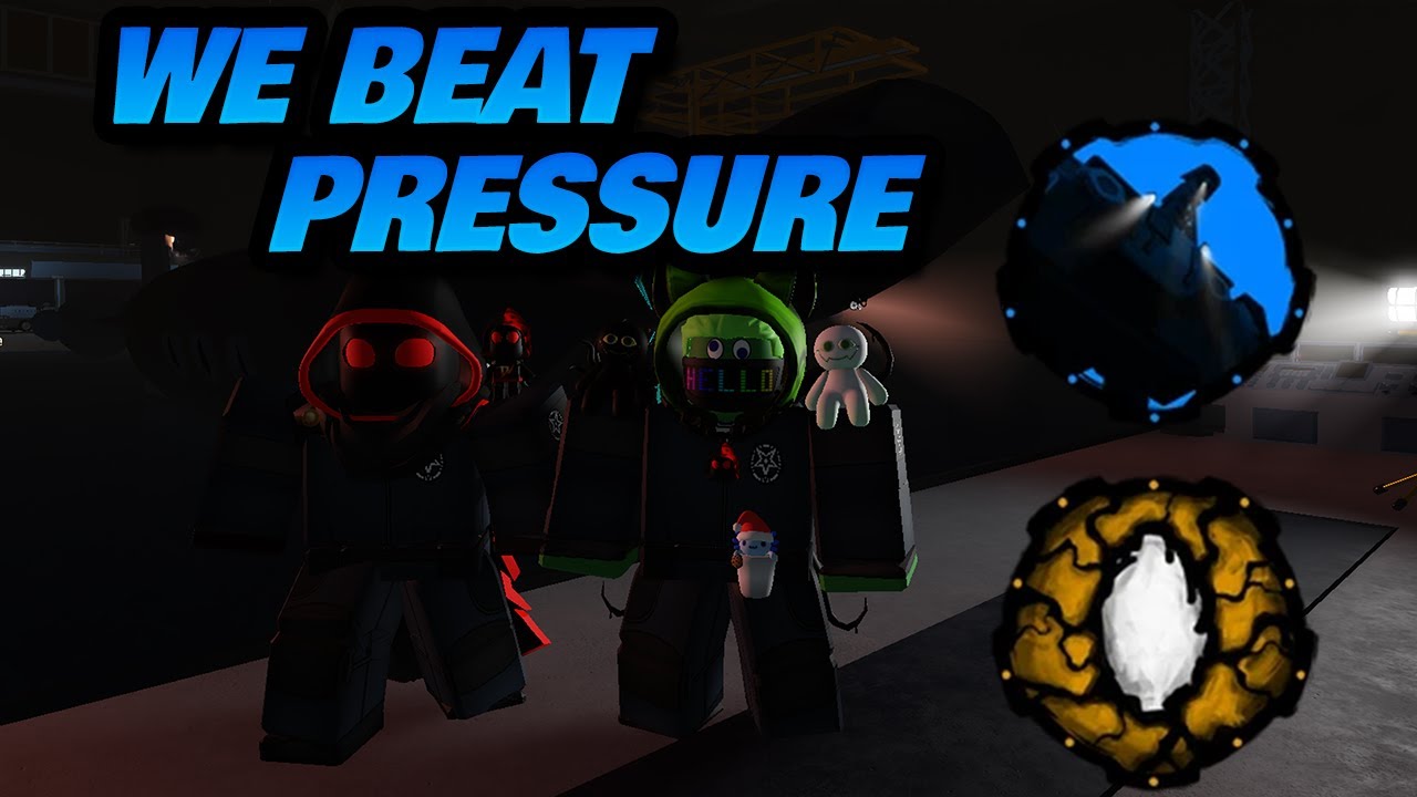 We beat Roblox Pressure (Ft. DV) | Roblox Pressure - YouTube