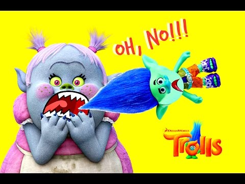 TROLLS Poppy and Branch are SAD! Bridget is Hungry Enough to Eat a ...