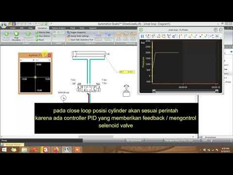 PERBEDAAN RANGKAIAN OPEN / CLOSED LOOP DENGAN AUTOMATION STUDIO - YouTube