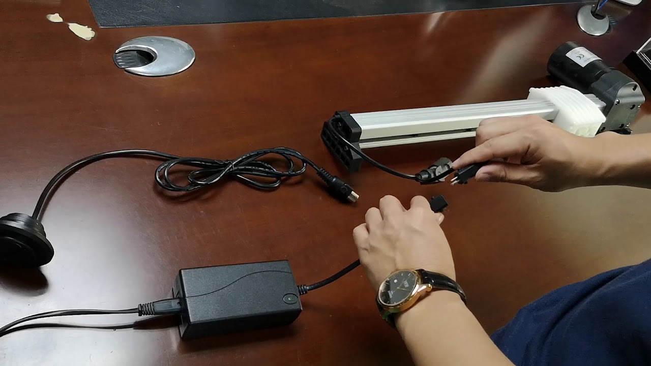 Power Adapter For Height Adjustable Desk - YouTube