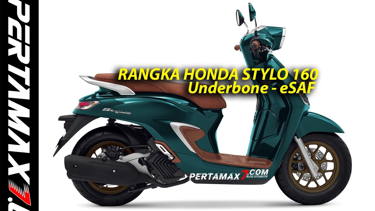 Bedah Rangka Honda Stylo 160 Underbone eSAF 🛵 Engine Mounting #honda # ...