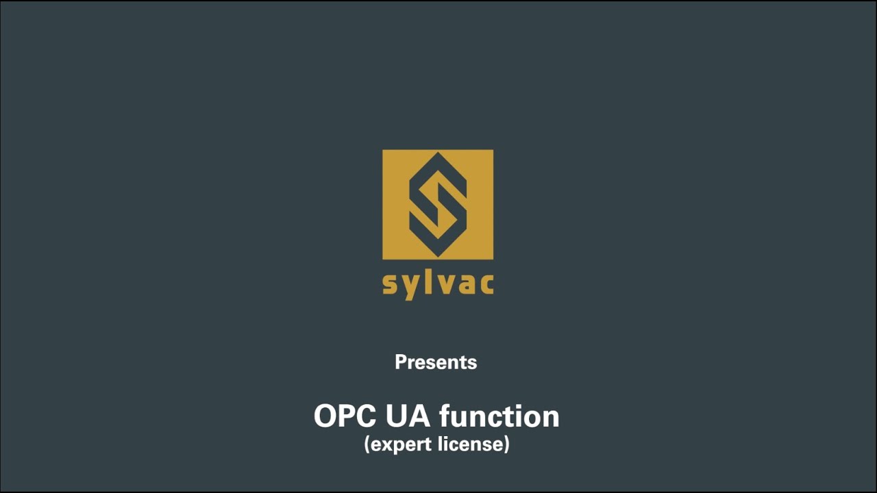 Introduction to the OPC-UA function - YouTube