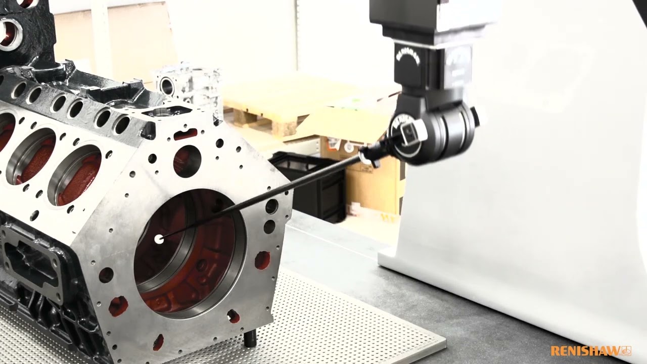 REVO 2-5 axis measuring head - YouTube