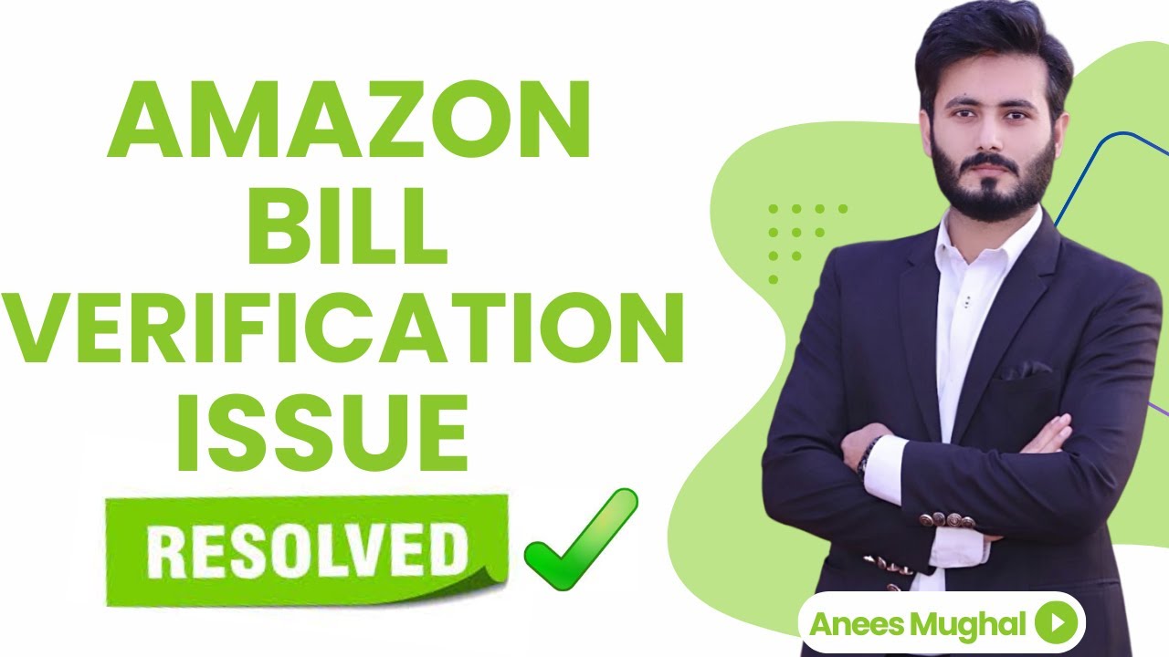 Amazon Bill Verification issue 2024 | Amazon Utility Bill Verification ...