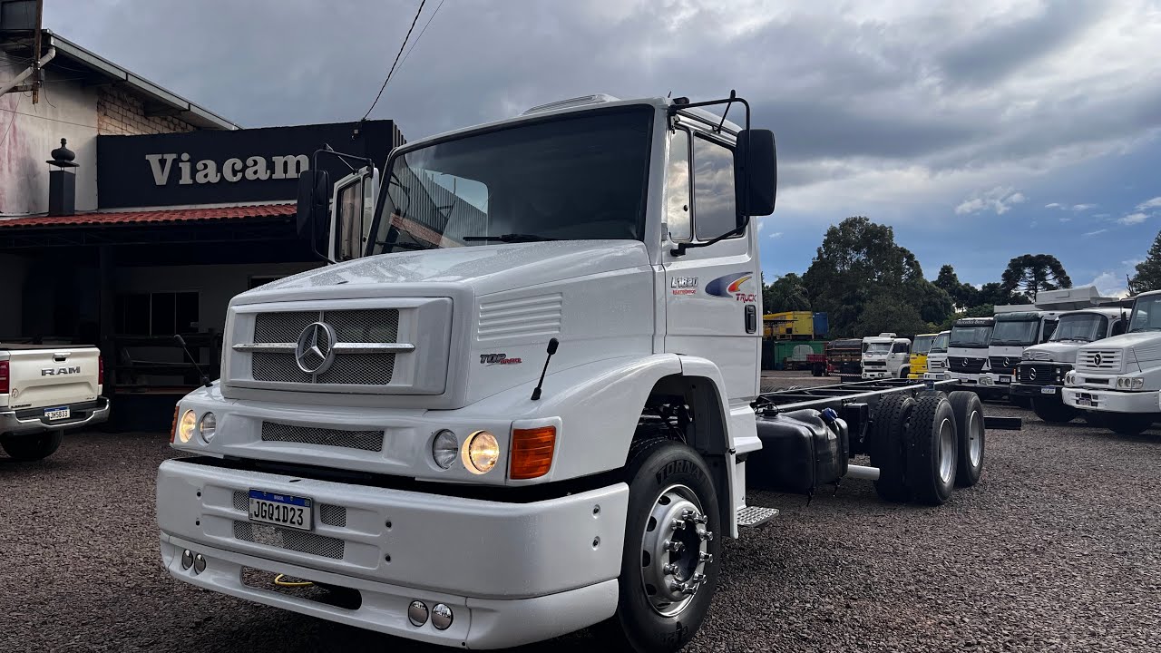1620 - MERCEDES BENZ L 1620 - 6X2 - 2009 - YouTube