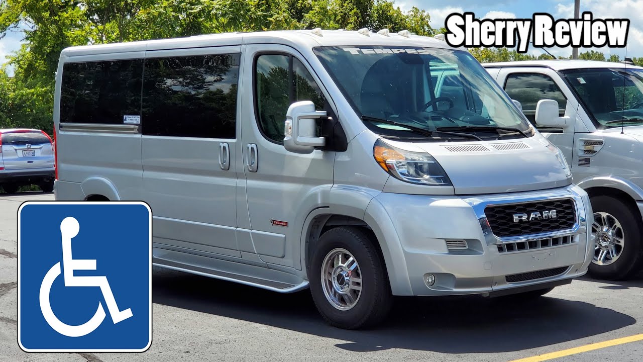 Wheelchair-Accessible 2021 Ram ProMaster LOW-TOP Conversion Van ...