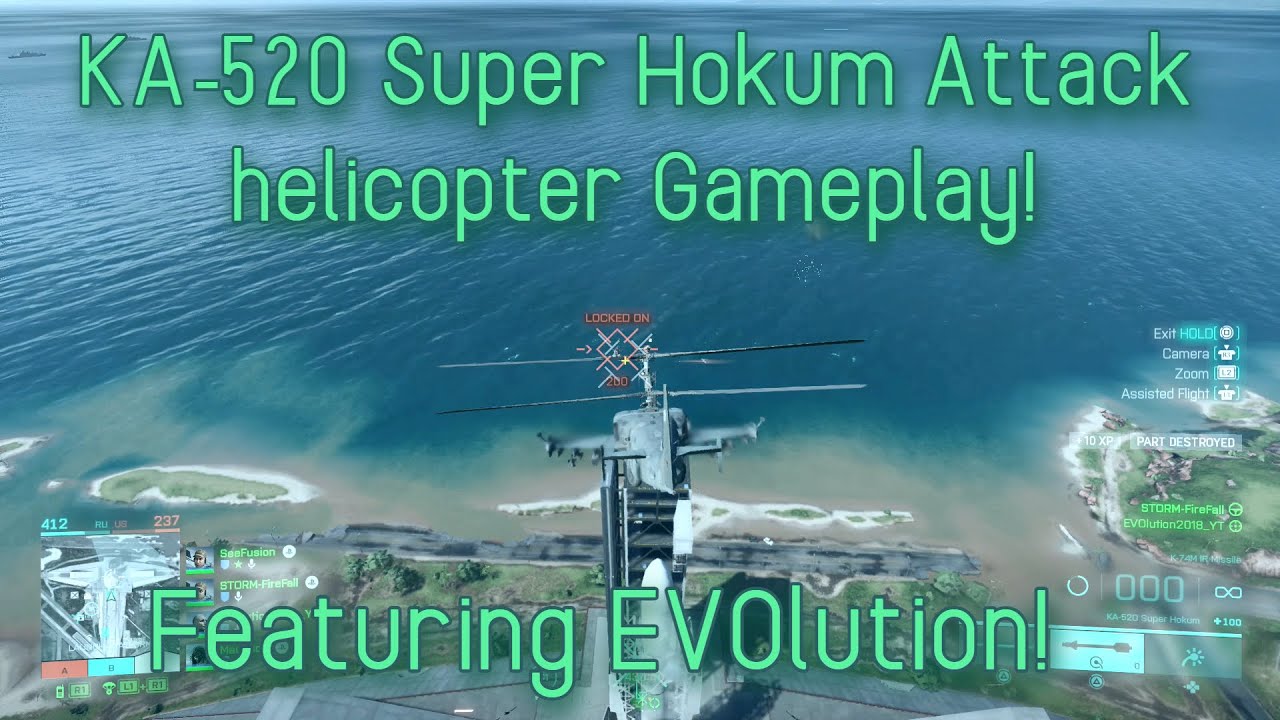 KA-520 Super Hokum Attack helicopter Gameplay! | Battlefield 2042 Open ...