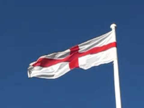 England Flag Flying - High Speed Slow Motion - YouTube