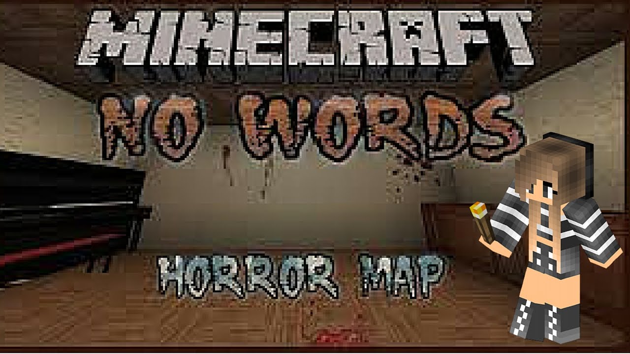 Minecraft Horror Map: No words!!! - YouTube