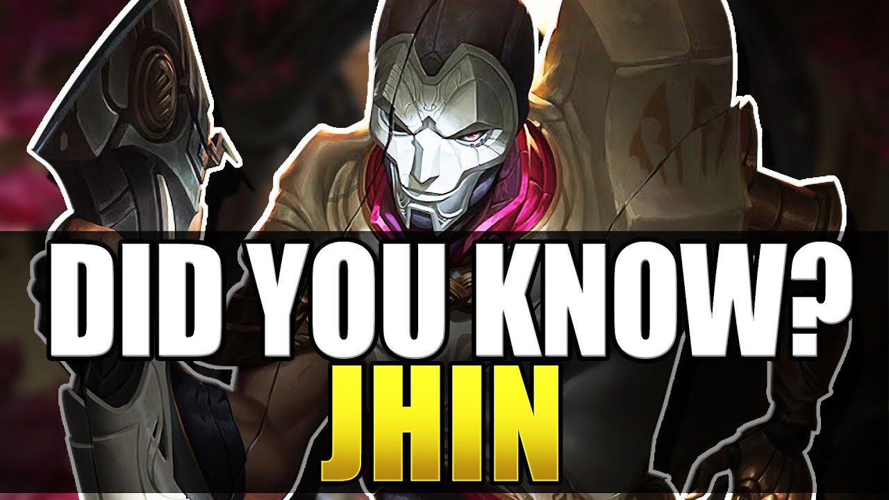 Jhin - Did You Know? - Ep #96 - League of Legends - YouTube