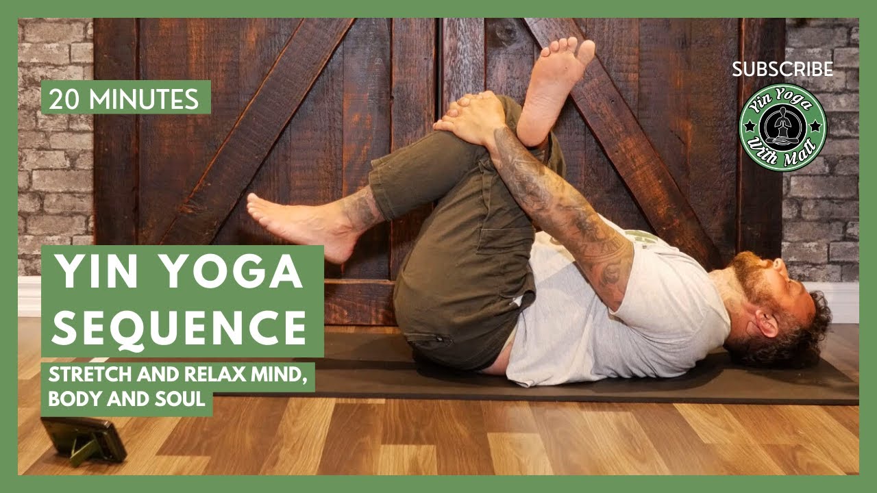 20 Min Yin Yoga Short Stretch Sequence - YouTube