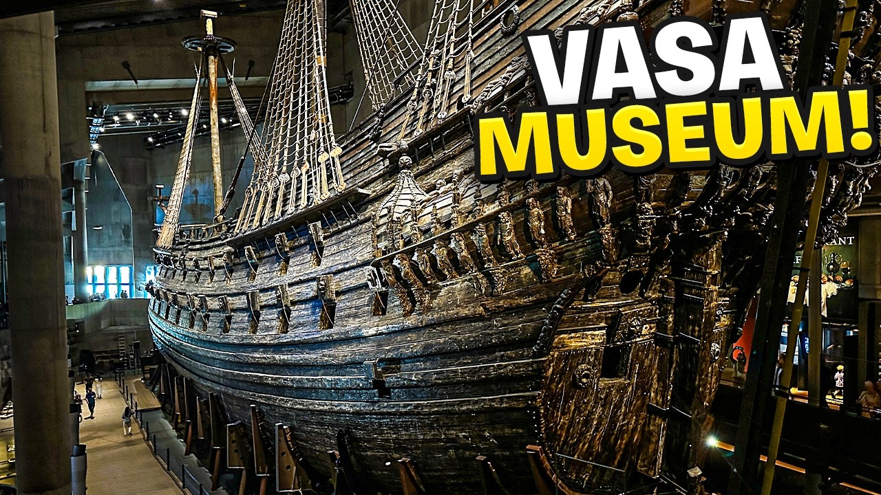 Explore the WORLD'S ONLY Preserved 17th-Century Warship at Vasa Museum ...