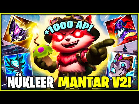 +1000 AP NÜKLEER TEEMO DEHŞETİ V2! (2 MAÇ BİRDEN!)