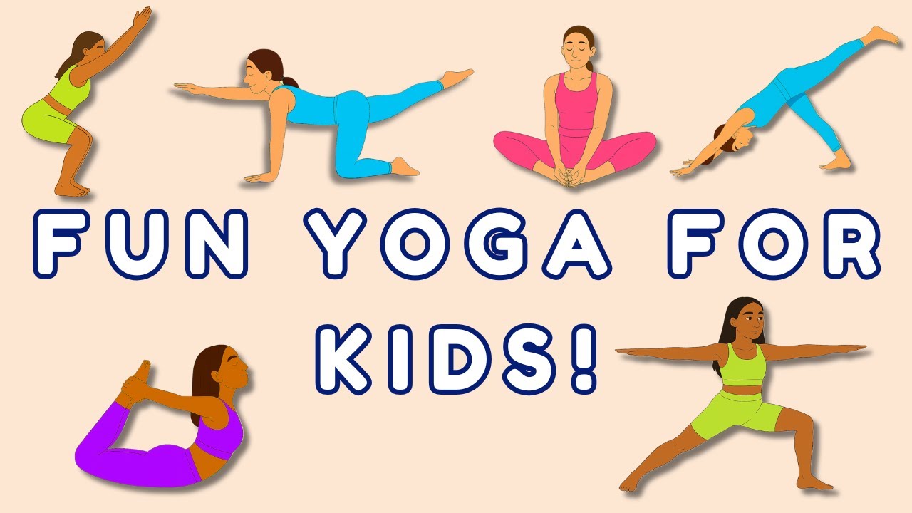 Super Fun Yoga for Kids! 🧘‍♂️ | 10 Poses to Boost Flexibility | Yoga ...
