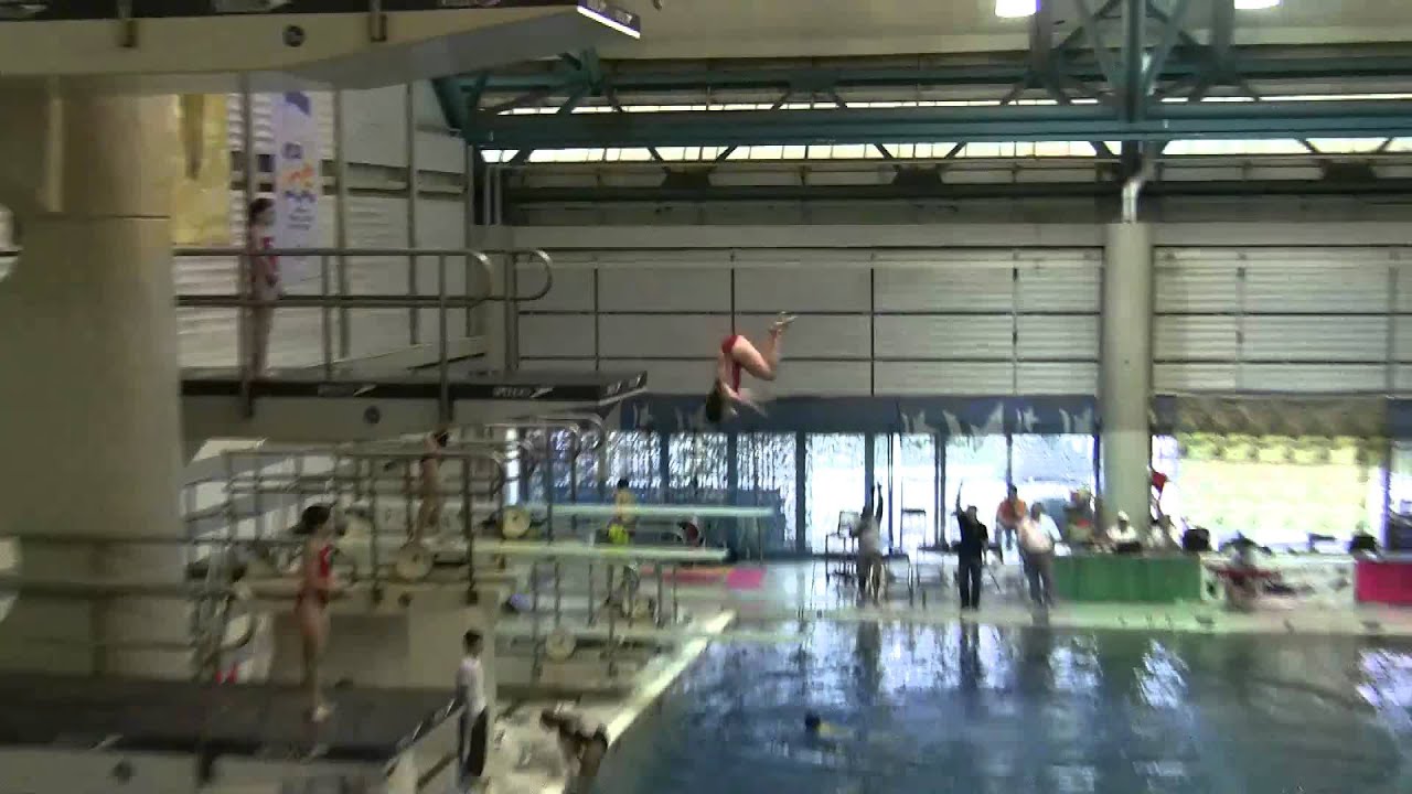 First Platform Diving Exhibition: Eisenhower Aquatics Center - 5-Meter ...
