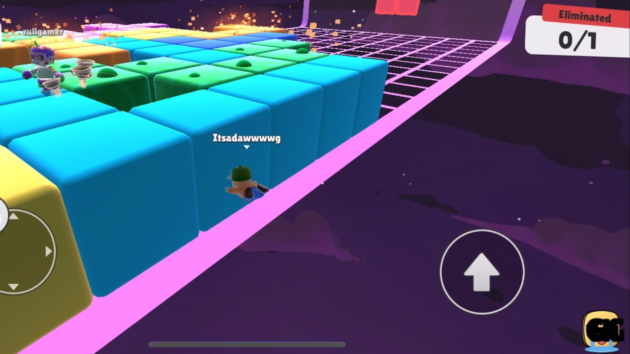 Stumble Guys- How many tries does it take a Noob to win RETRO RUMBLE ...