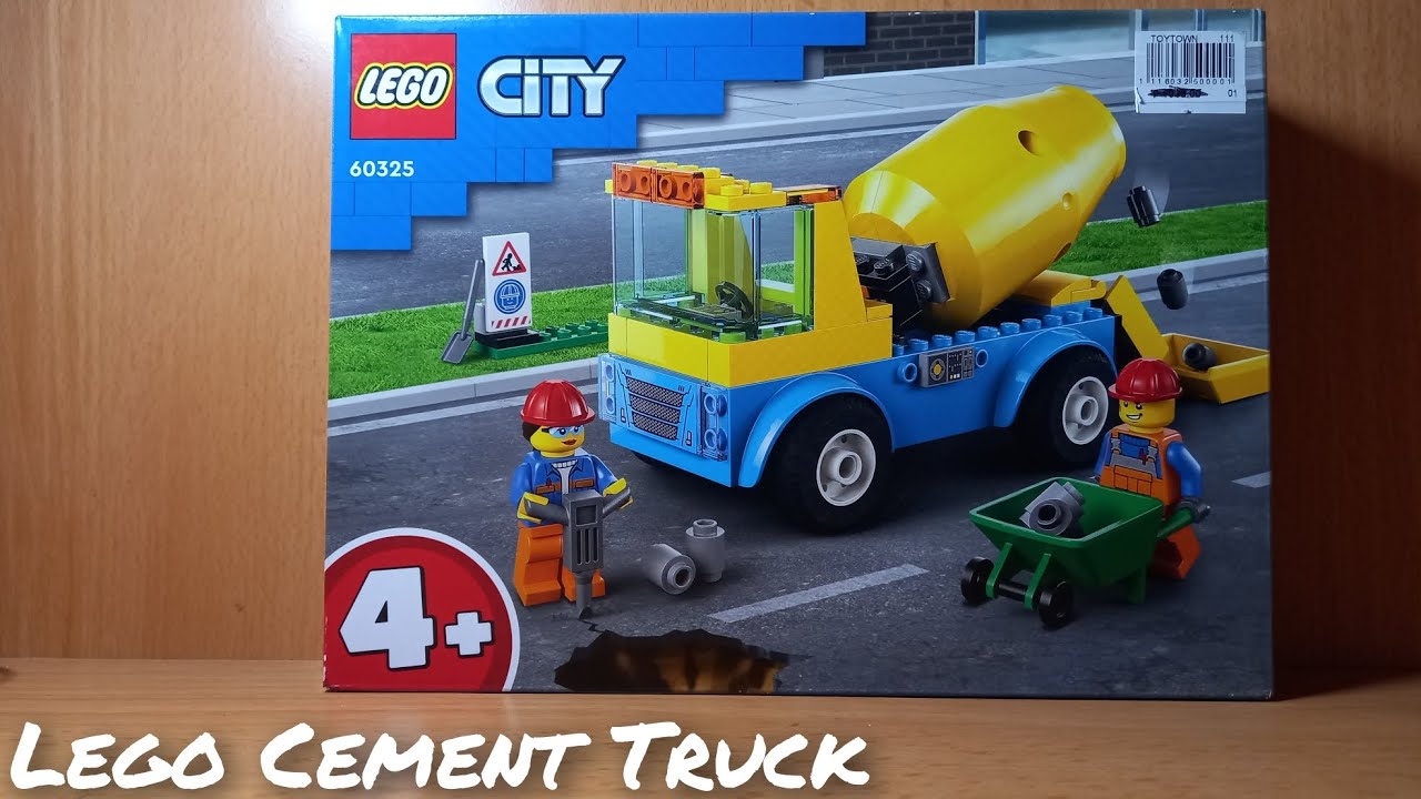 Lego Cement Truck|Unboxing - YouTube