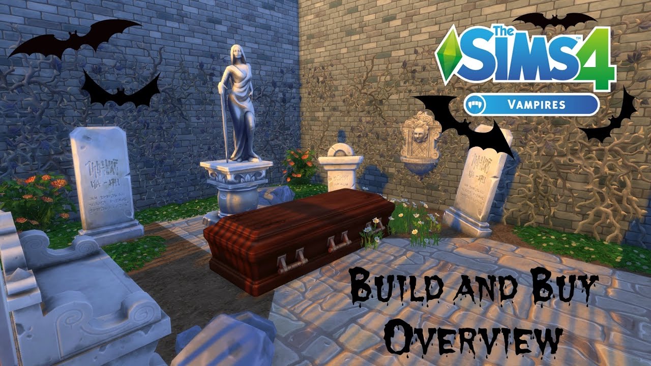 Build & Buy Overview -- The Sims 4: Vampires - YouTube