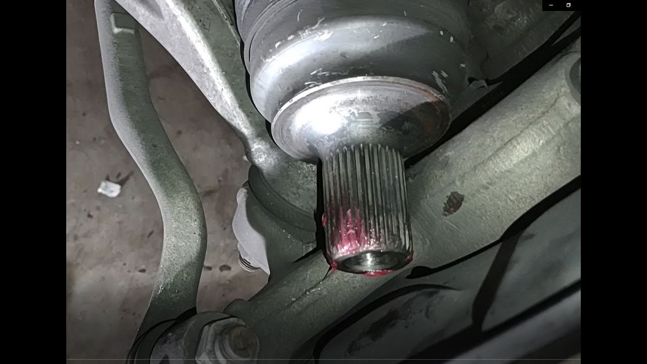 Mercedes GLK 350 4Matic X204 Removing And Installing Front Axles