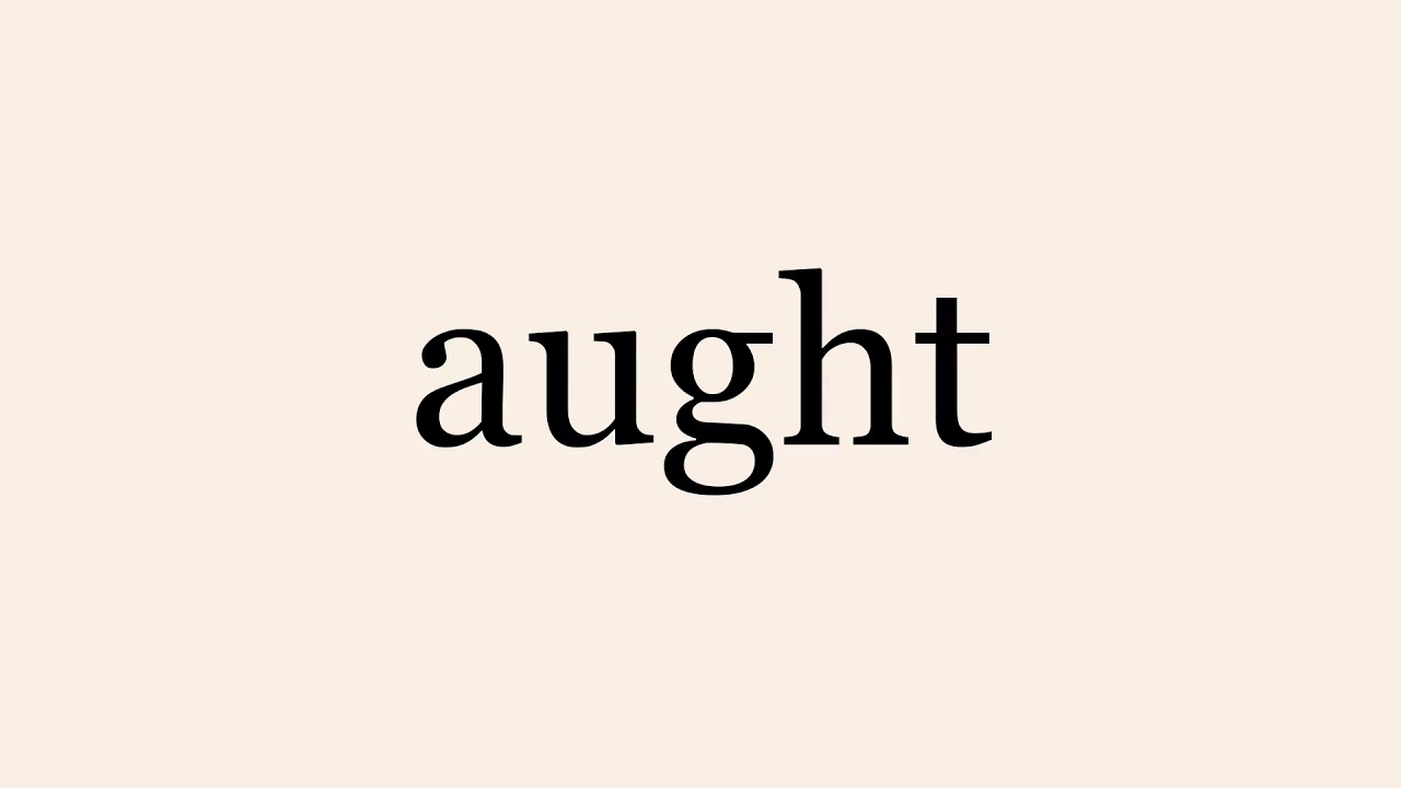 aught - YouTube