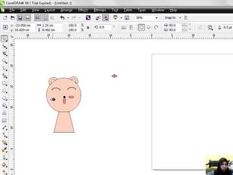 Tutorial Membuat Boneka Menggunakan Aplikasi Corel Draw - YouTube