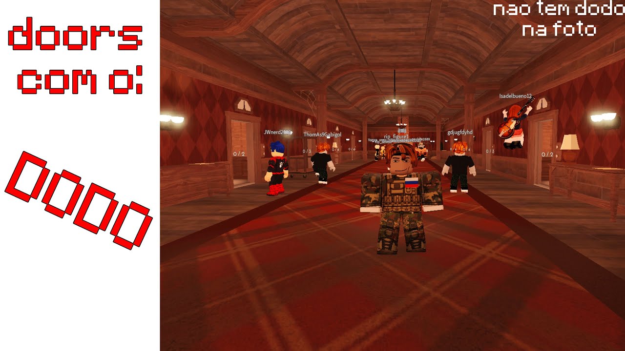 jogando doors com o DODO (jumpscare medo)‹ Daxesu › - YouTube