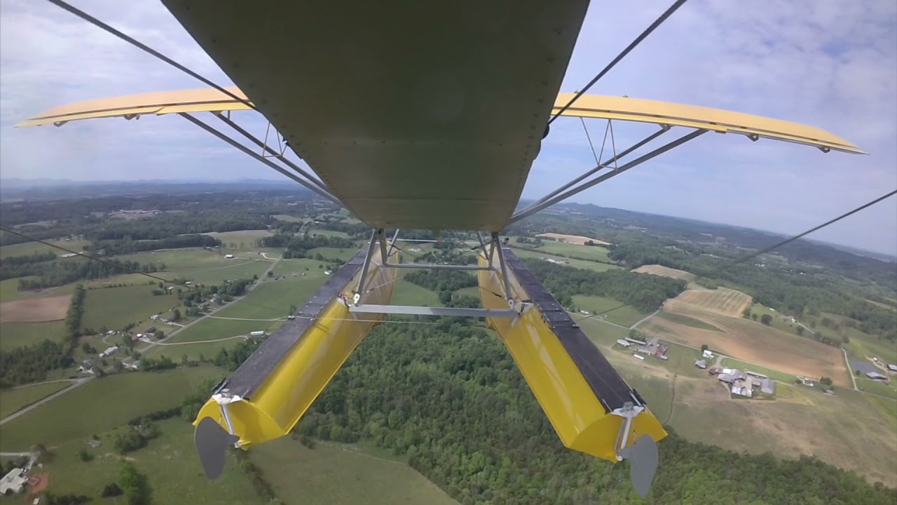 Zenith 801 with Zenair 2500 amphib floats Hartzell C/S prop - YouTube