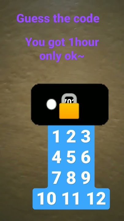guess the code game! #guess #play #shorts - YouTube