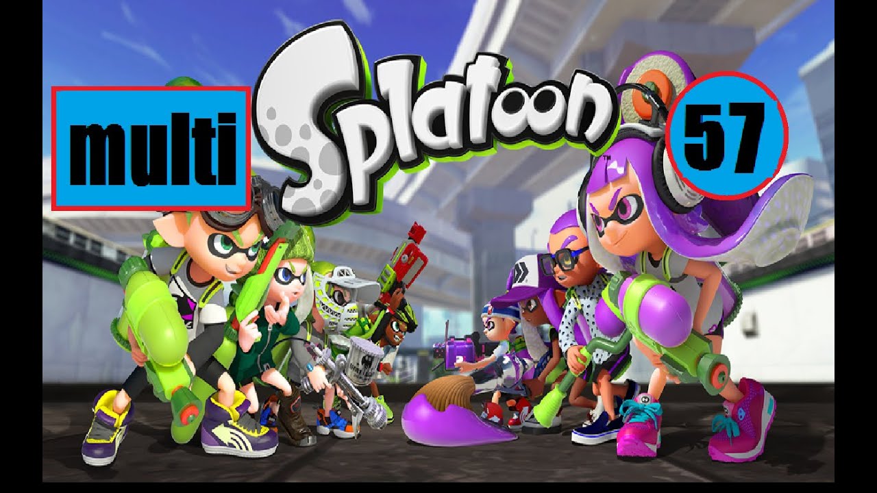 Splatoon multi 57 le Dynamo rouleau trempé - YouTube