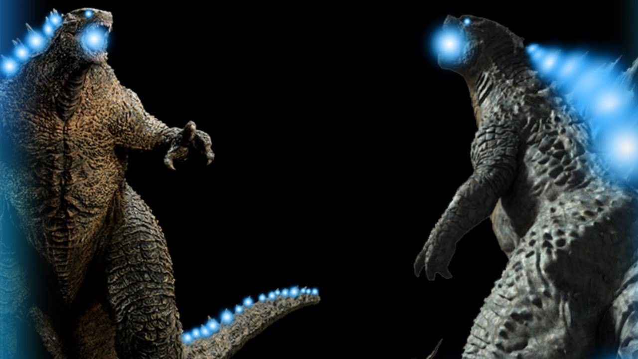 Godzilla and Godzilla Dagon roars - YouTube