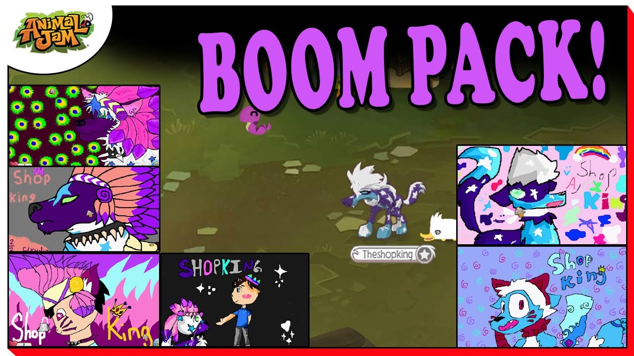 THE BOOM PACK IS OFFICIAL + MORE STAR & FAN MASTERPIECES ON ANIMAL JAM ...