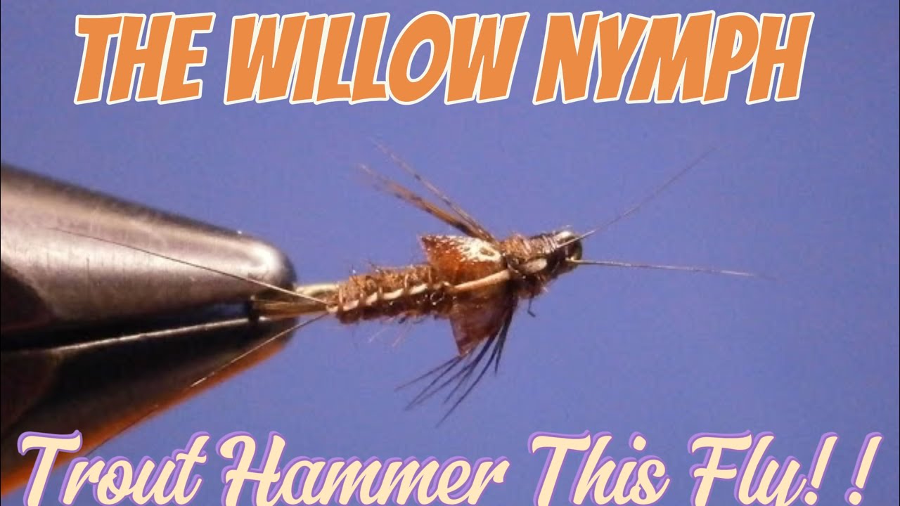 Tying the willow nymph, early black stone - YouTube