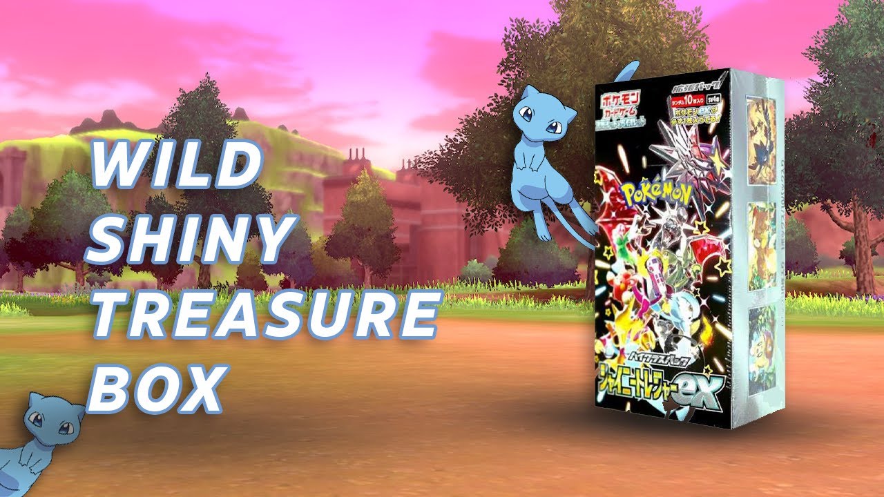 INSANE PULLS! Opening a SHINY Treasure Booster Box & Getting LUCKY ...