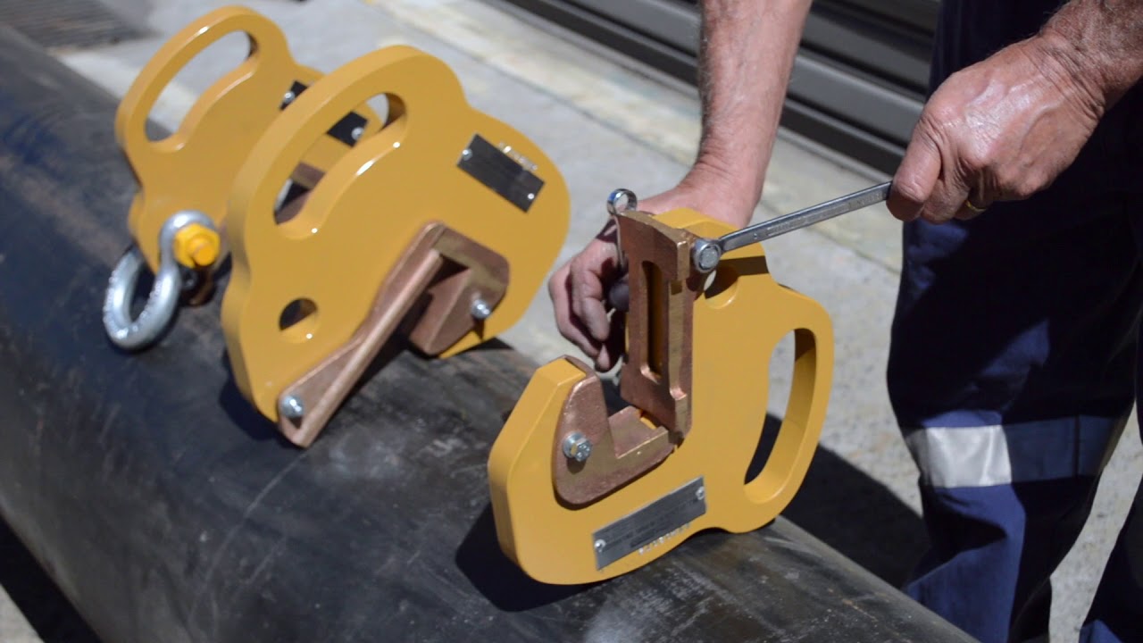 Pipe Lifting Hooks - YouTube