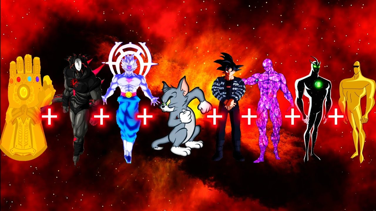 Infinity Gauntlet + Archon + TF GP + Tom + Drip Goku + TF Zeno + Alien ...