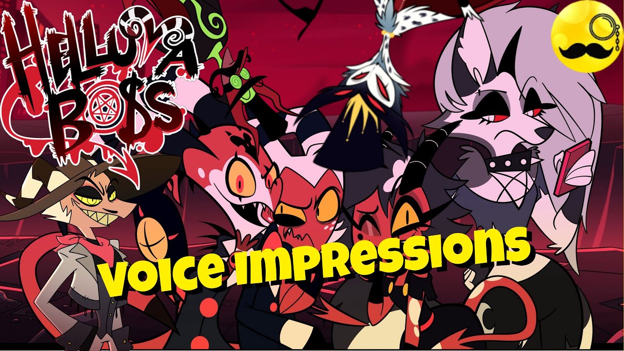 Helluva Boss Voice Impressions (Blitz, Moxxie, Stolas, Loopty...) - YouTube