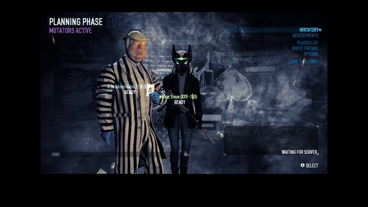 Payday 2 first payday officall video - YouTube