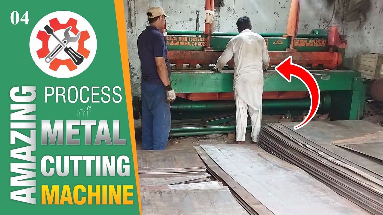 How Metal Sheet Cutting on Shearing Machine | Metal Sheet Cutting ...