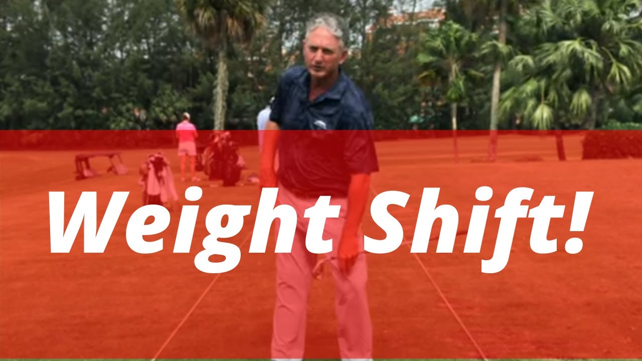 How To Make the Proper Weight Shift For Irons! PGA Golf Professional ...