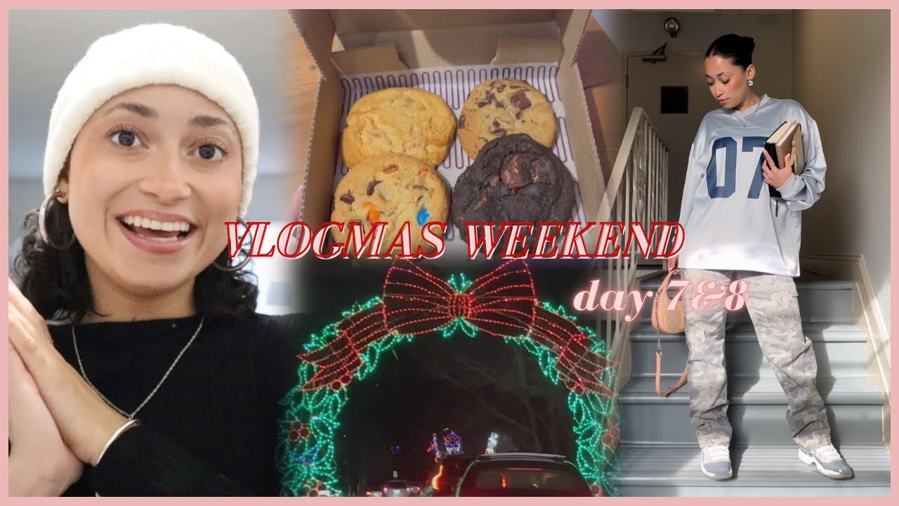 VLOGMAS WEEKEND: christmas lights, christmas shopping, & more ...