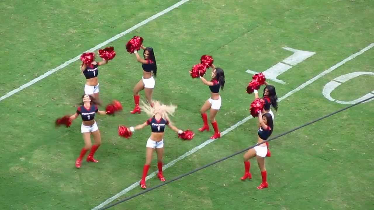 Texans Cheerleaders Performance - YouTube