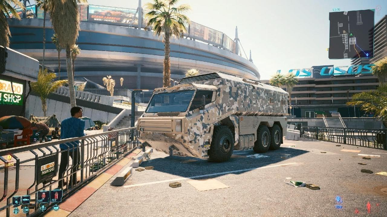 Cyberpunk 2077 Militech Behemoth - YouTube