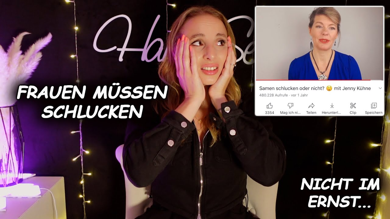 Samen schlucken ... oder spucken ? 😱 #hannasecret #aufklärung # ...