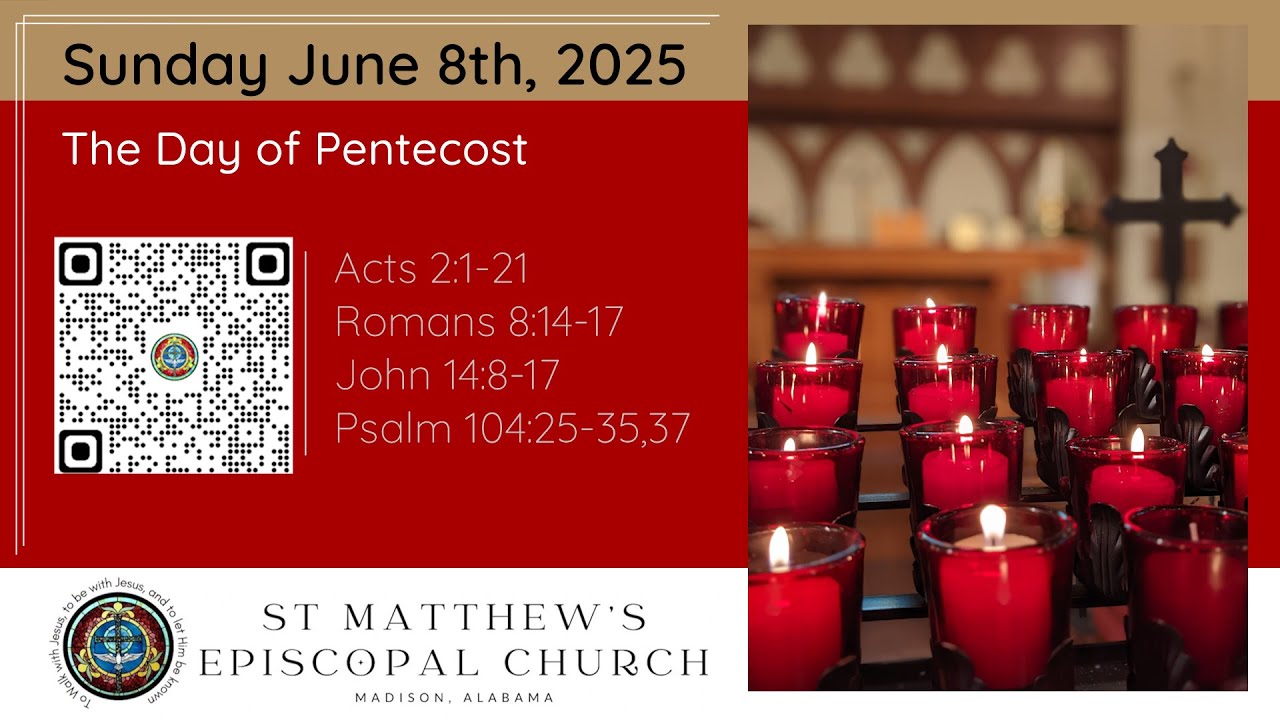 St. Matthews Sunday June 8th, 2025 - YouTube