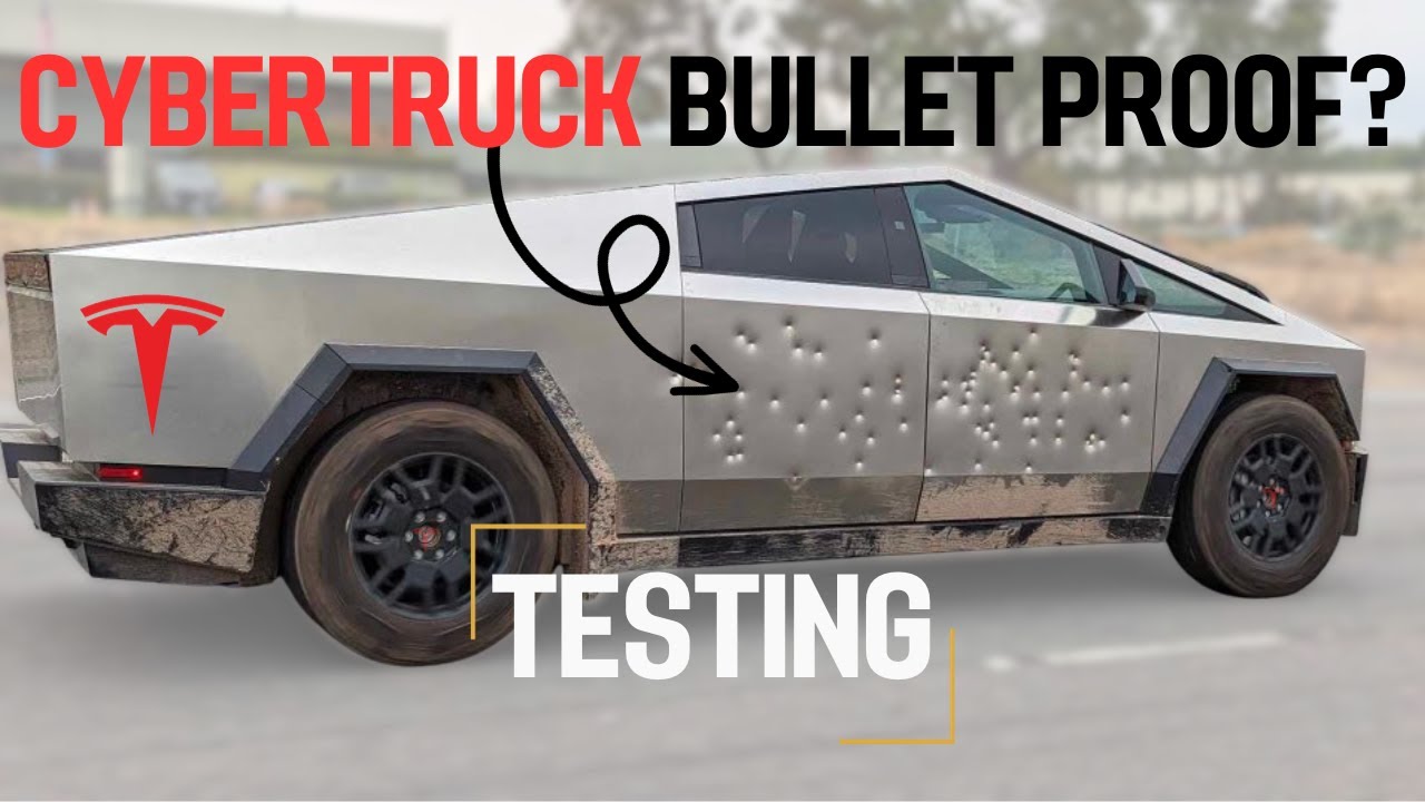 Tesla Cybertruck News Update Bulletproof Testing Al Capone Test - YouTube