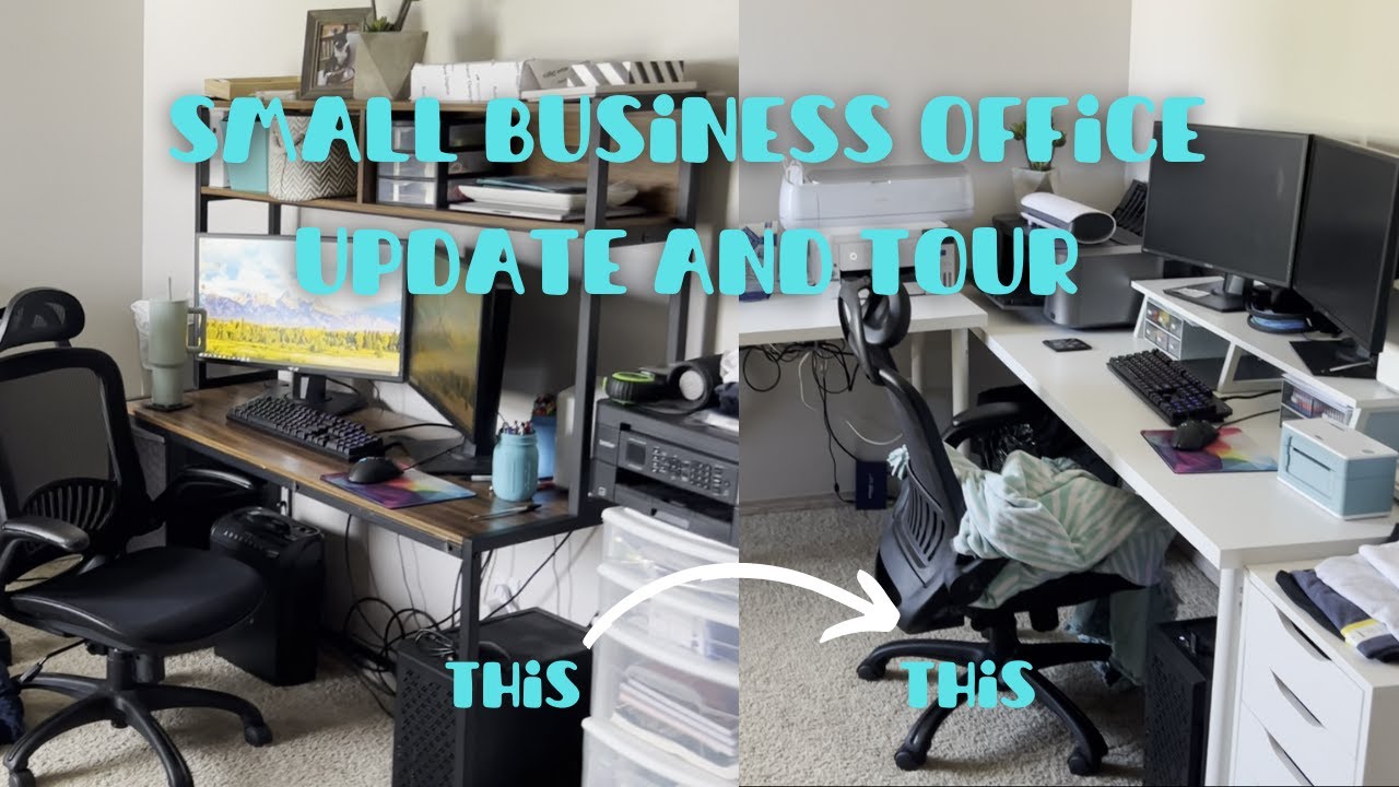 Small Business Office Update and Tour - YouTube